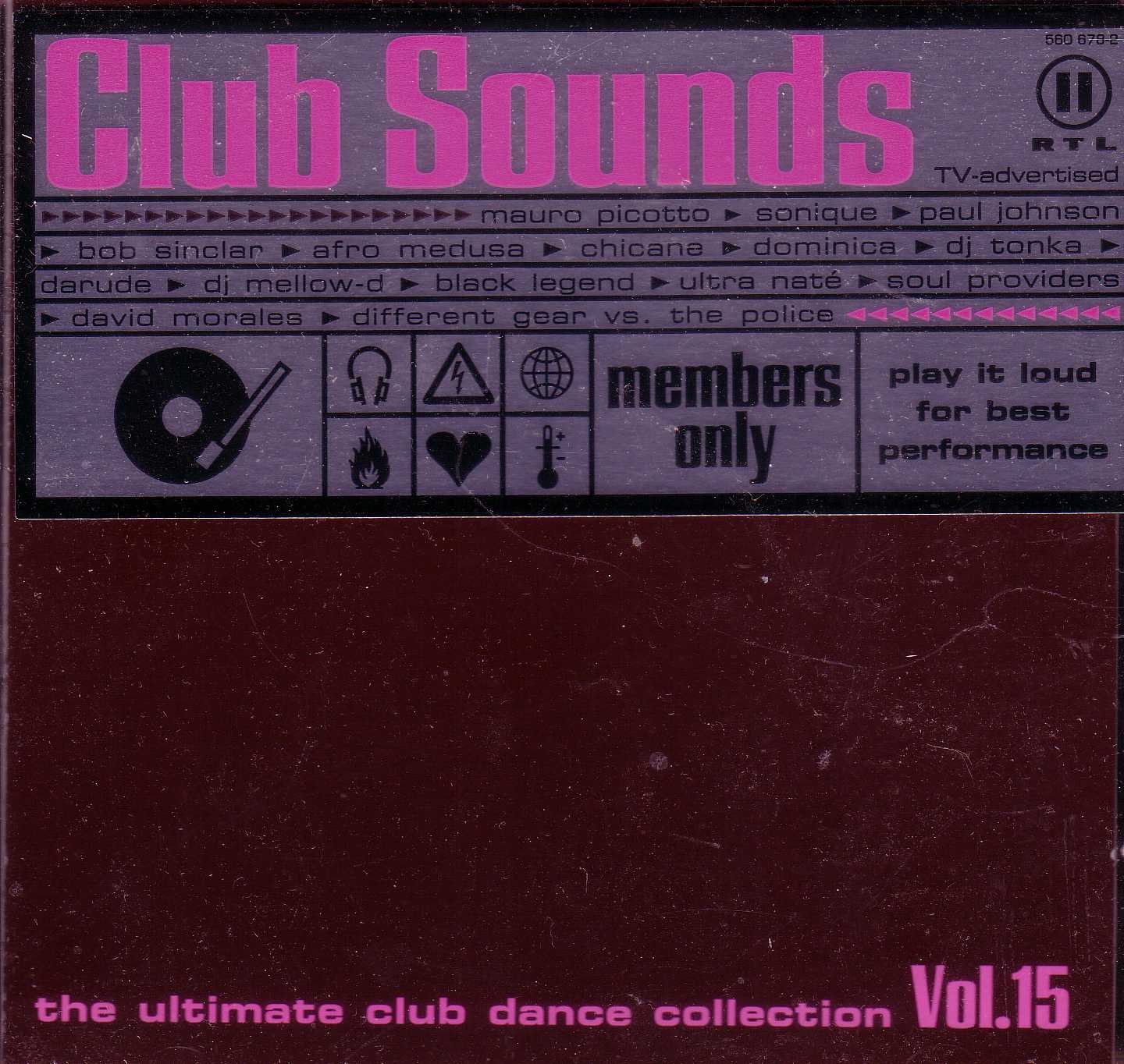Various Artists - Club Sounds: The Ultimate Club Dance Collection, Vol ...