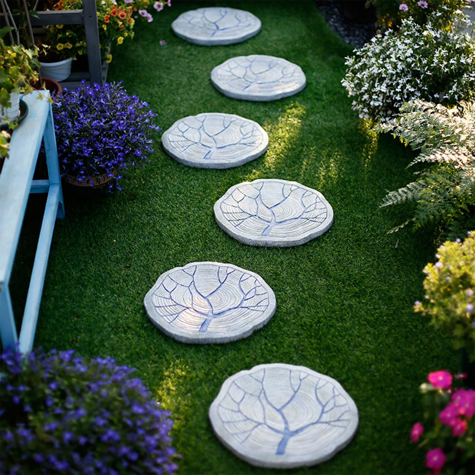 Very Large Stepping Stones How To Design With Large Concrete Pavers