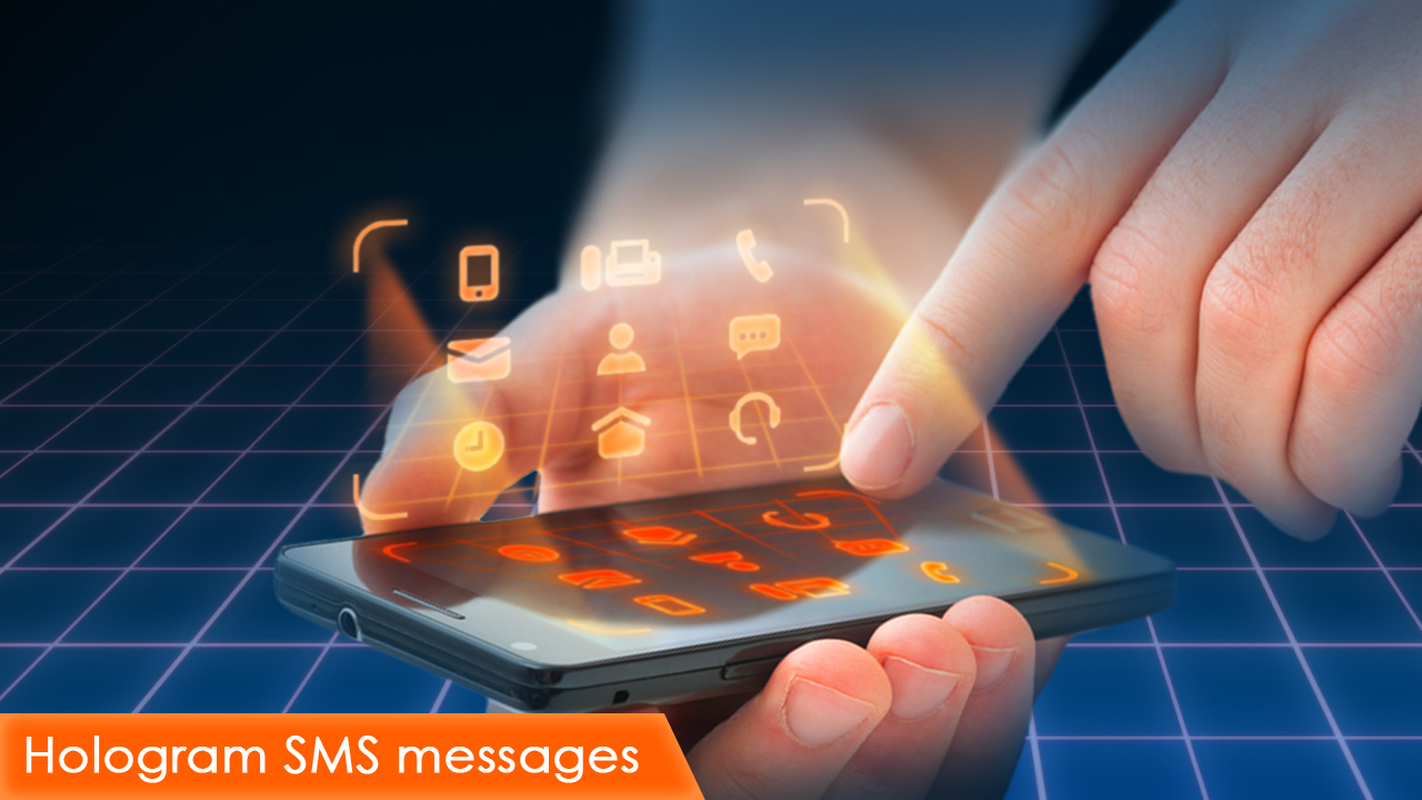 Hologram SMS messages - App on Amazon Appstore