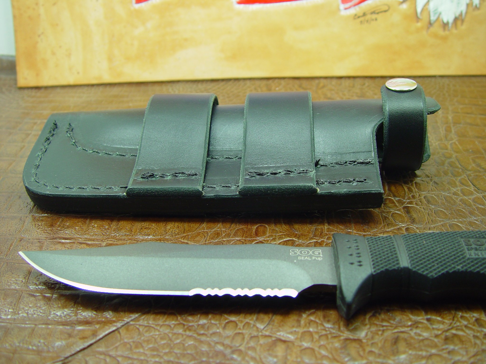 Sog Seal Pup Kydex Sheath