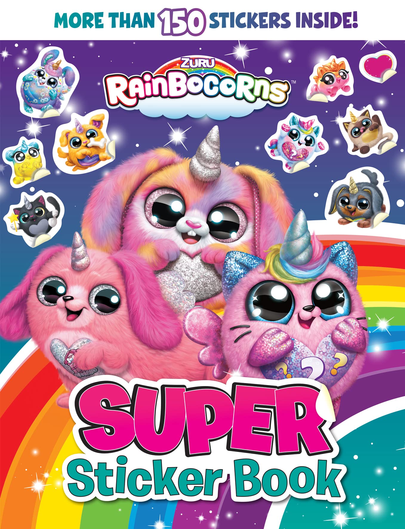 Rainbocorns: Super Sticker Book: unknown author: 9781761291234: Amazon ...