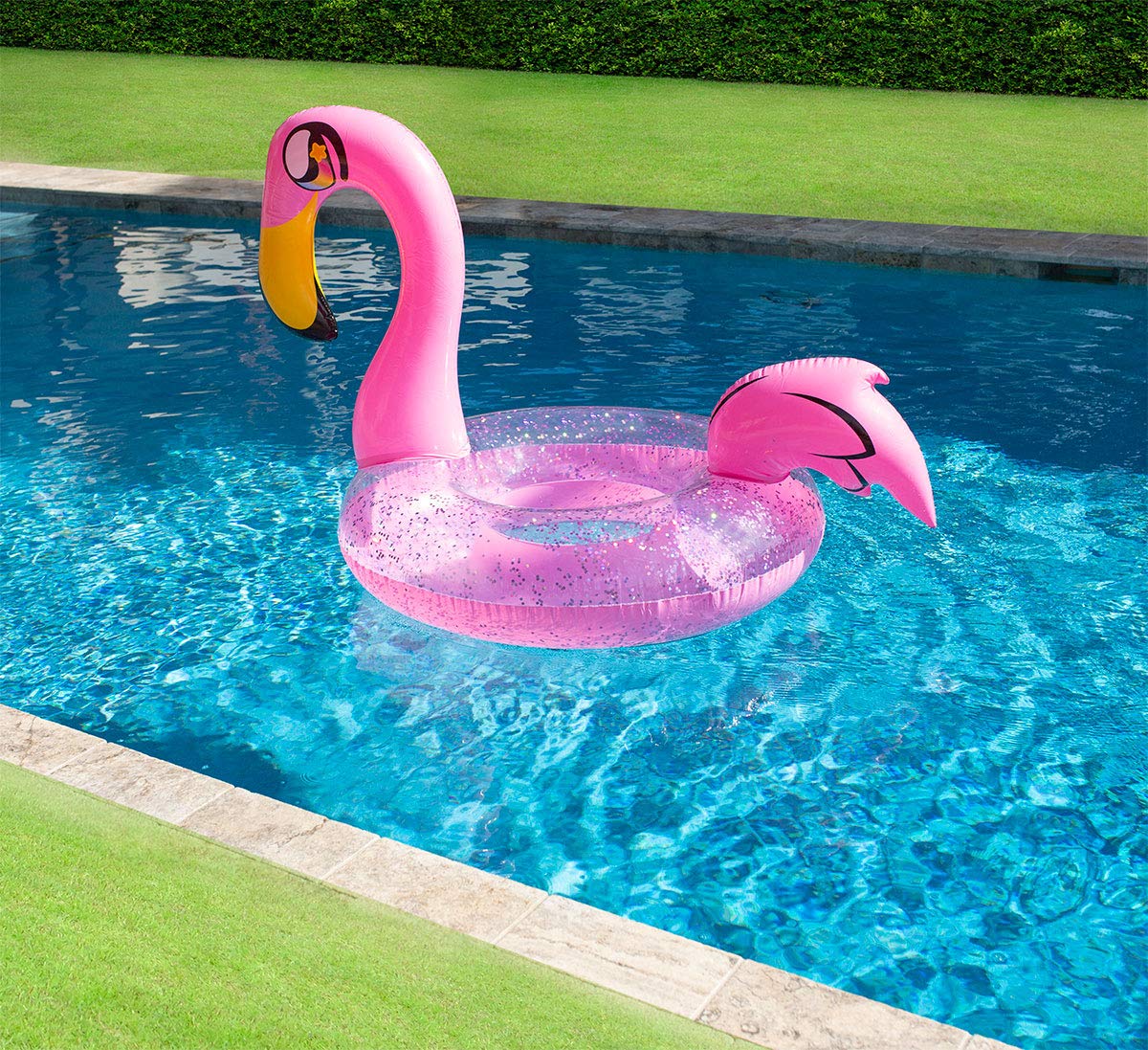 Snapklik.com : PoolCandy Inflatable Animal Pool Tubes & Swim Rings
