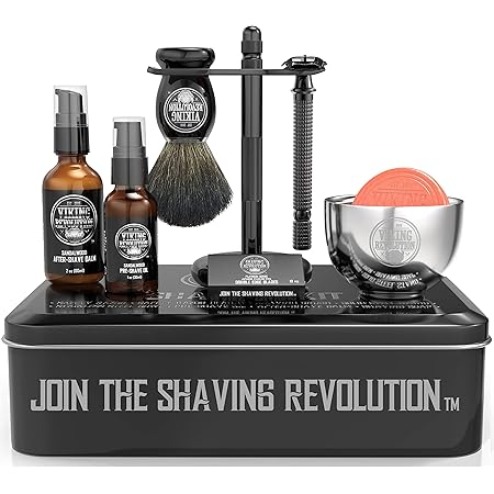 Amazon.com: Parker Safety Razor, 96R Men's Safety Razor Shave Set ...
