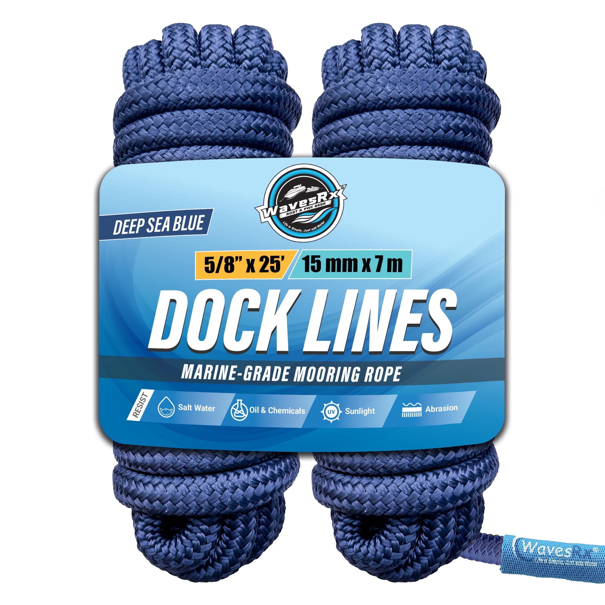 Snapklik.com : Premium Nylon Boat Dock Lines & Ropes For Docking ...