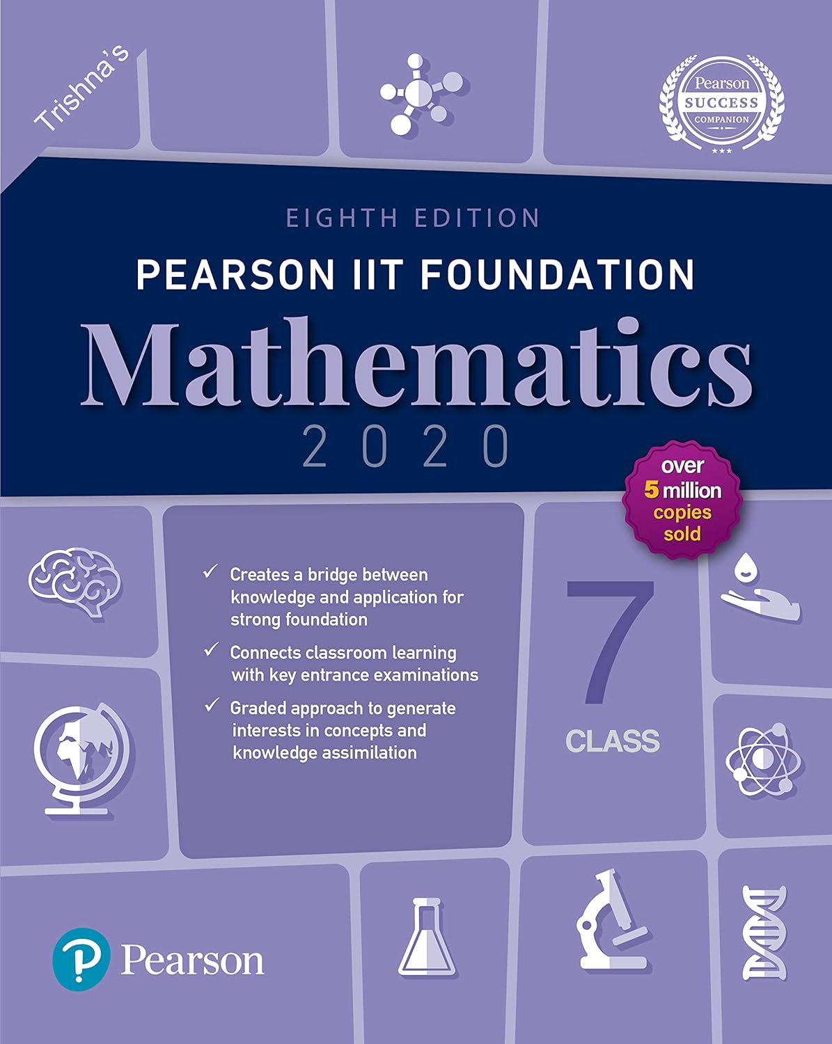 Buy Pearson IIT Foundation Series Class 7 Mathematics|2020 Edition|By ...