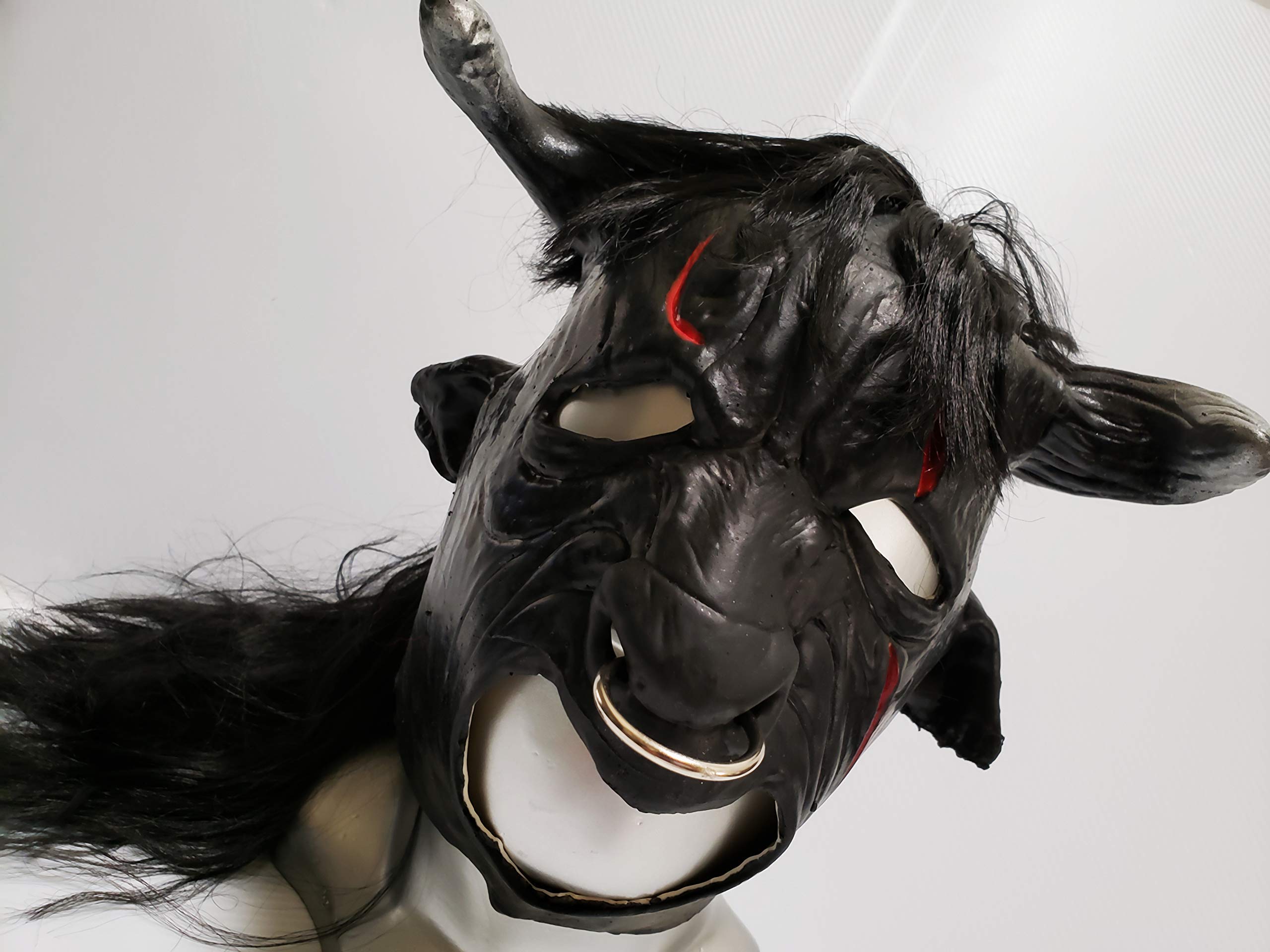 TAURUS WRESTLING MASK LATEX MASK LUCHADOR COSTUME WRESTLER LUCHA LIBRE ...