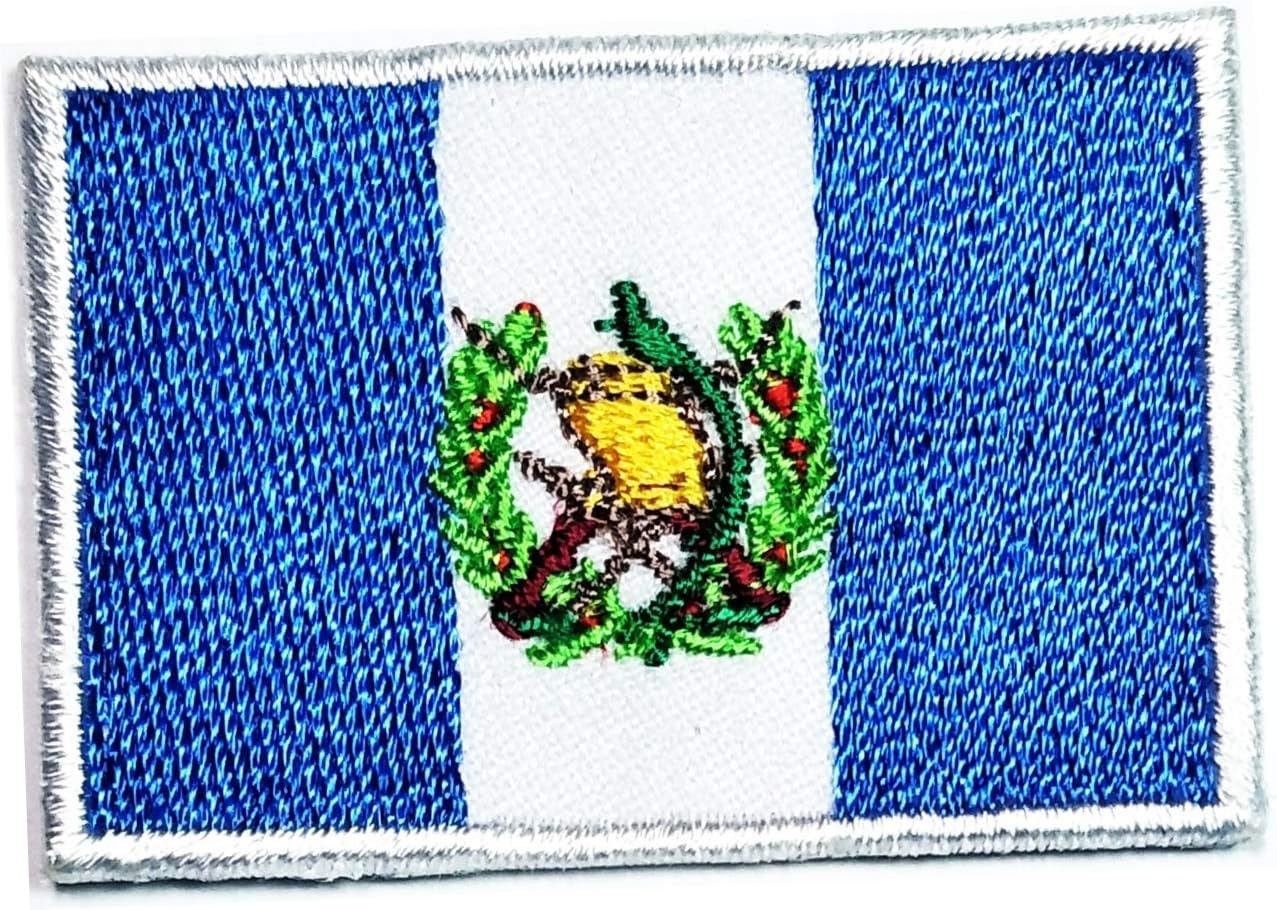 Amazon.com: Mini Small Flag 1.2X1.7 Inch. Guatemala Flag Country Patch ...