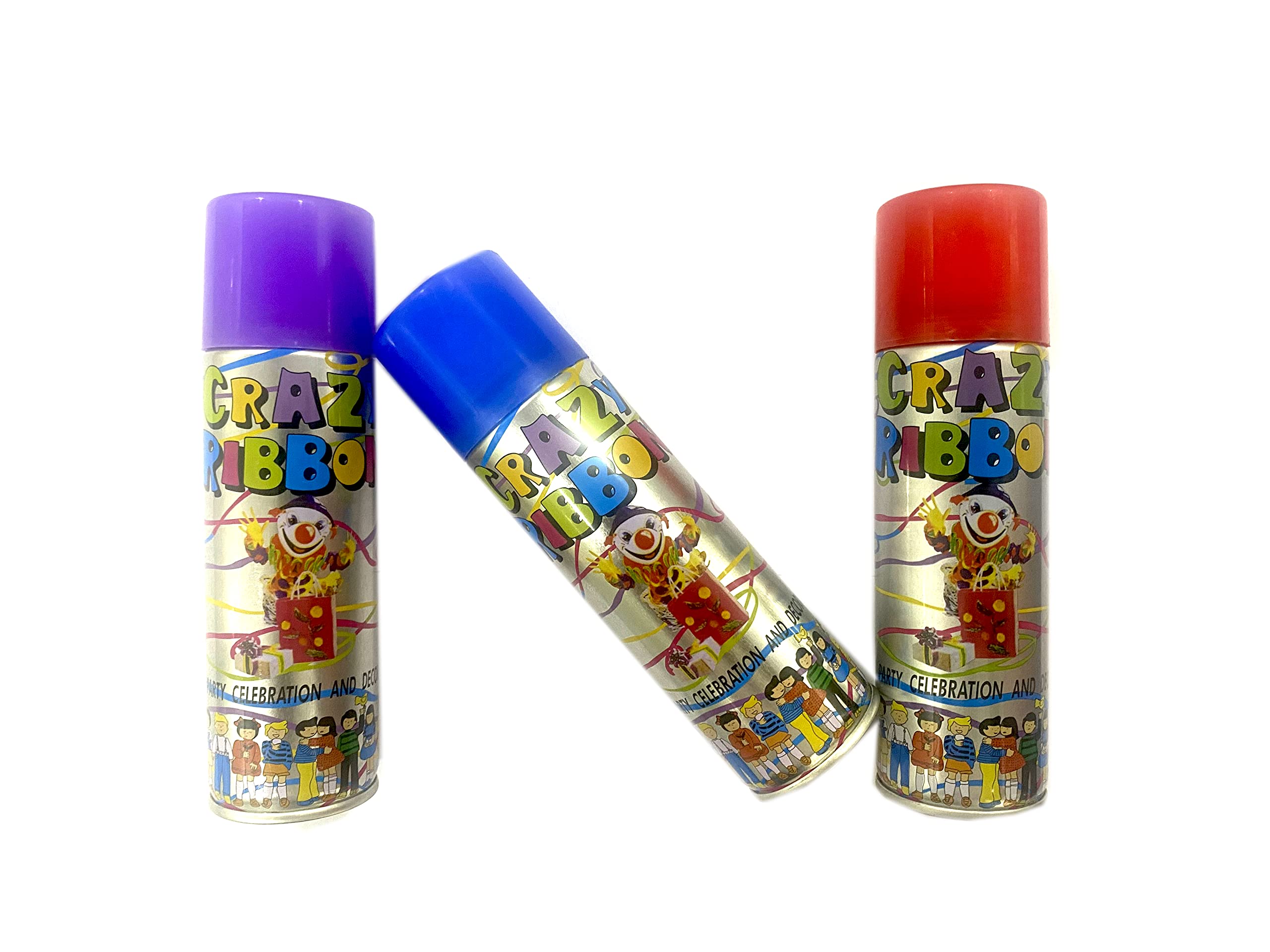 Bhandari Party Central Ribbon Spray Multi Colour for Celebration ...