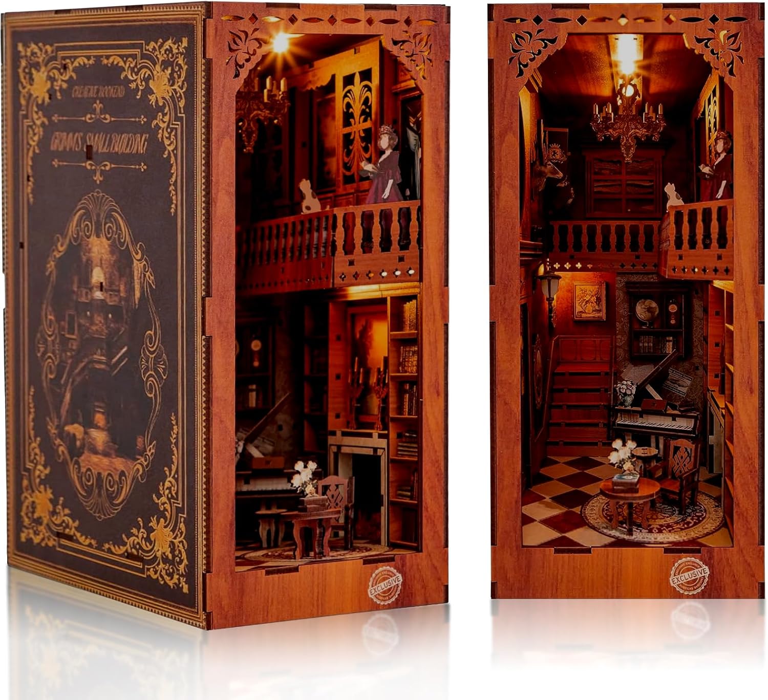 Optum Five Book Nook Kits - Explore The Wizarding World With 3D Nooks ...
