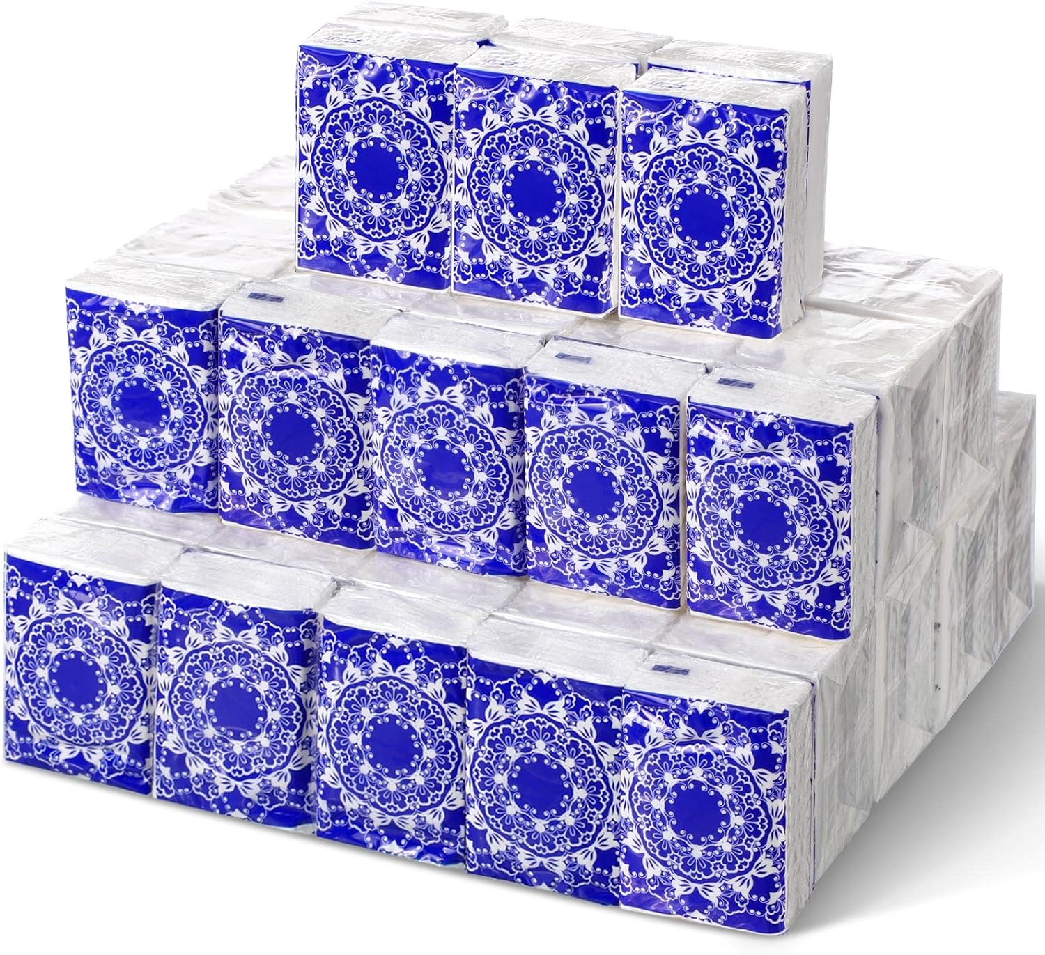 Amazon.com: Sinmoe 100 Packs Pocket Facial Tissues Pocket Tissues ...