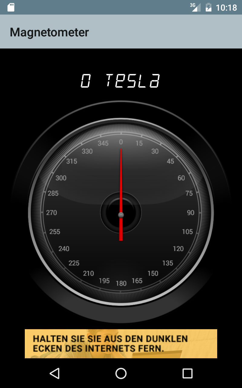 Magnetometer - App on Amazon Appstore
