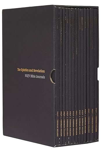 NKJV Bible Journals - The Epistles and Revelation Box Set: Holy Bible ...