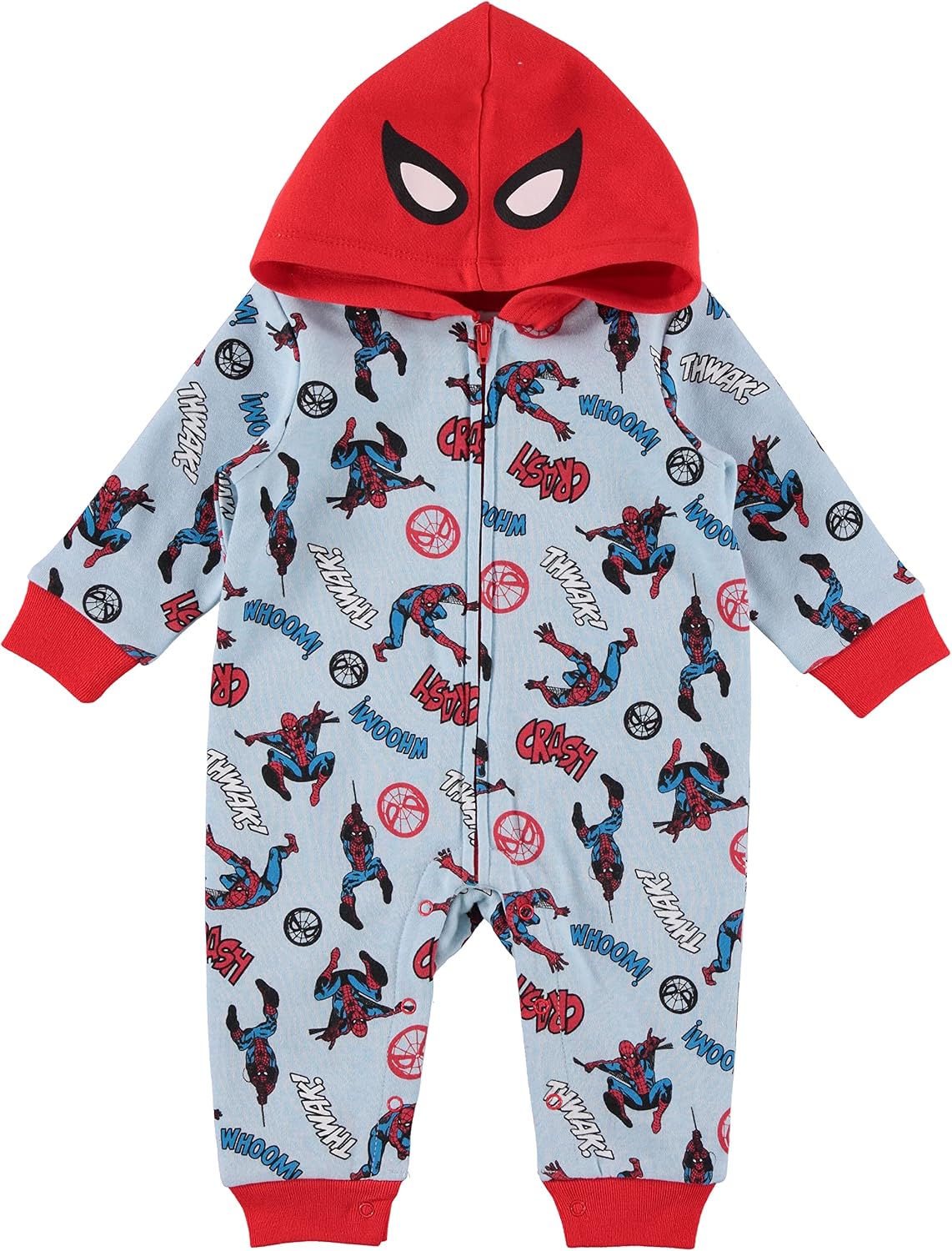 Brandclub - Spider-Man Baby Boys Bodysuit One Piece - Long-Sleeve ...