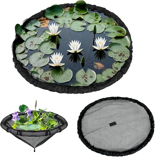 Amazon.com : Patscorai 1 Pcs 32 Inch Diameter Fish Barrier Black Round ...