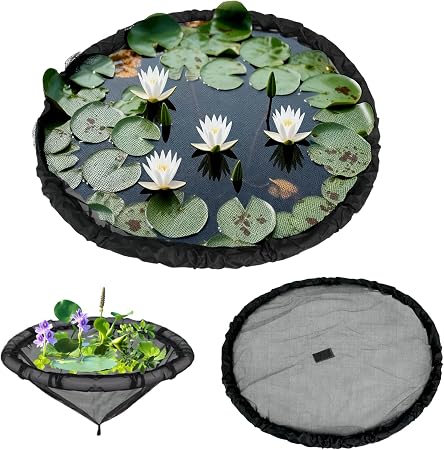 Amazon.com : Patscorai 1 Pcs 32 Inch Diameter Fish Barrier Black Round ...