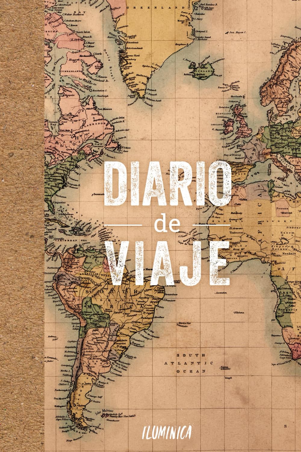 Amazon.com: Diario de viajes | cuaderno con mapas, fichas organizativas ...