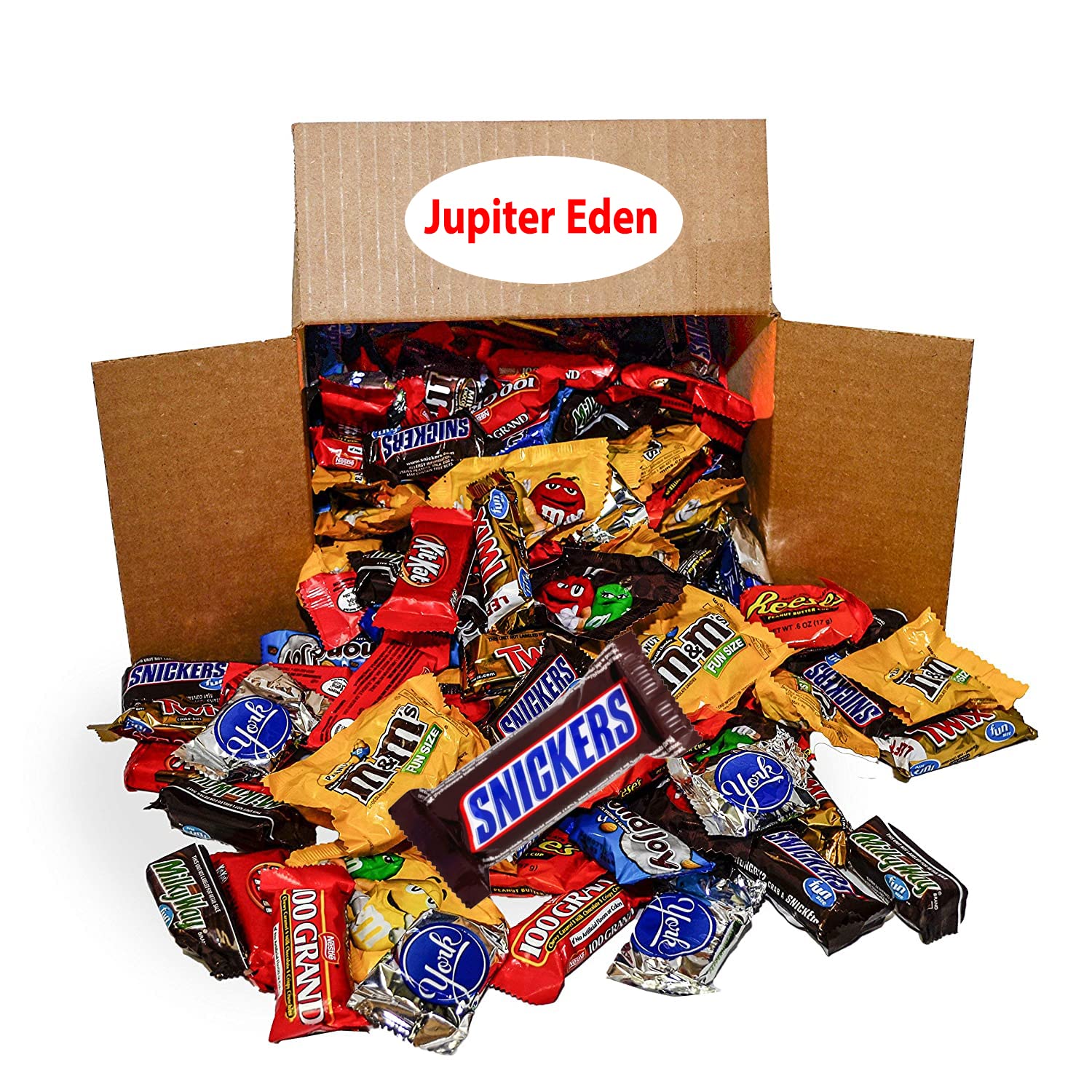 Buy Jupiter Eden Bundle of chocolate Candy Assortment 5.6 Lb bag ...