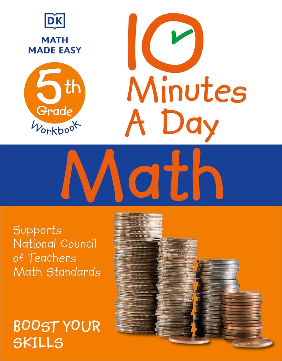 10 Minutes a Day Math, 5th Grade: DK: 9780744031409: Amazon.com: Books