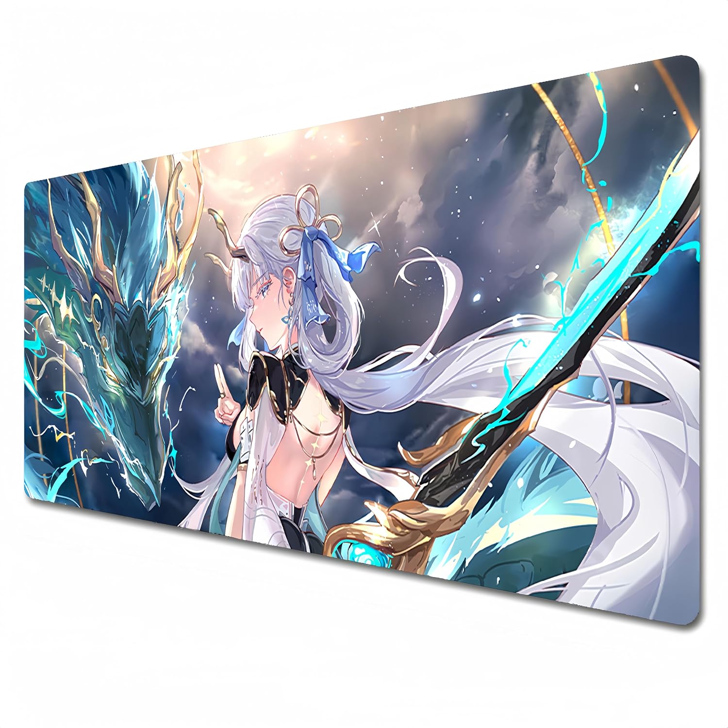 Odrys Wuthering Waves Mouse Pad XL Purple Anime Large Size 800 x 300 cm ...
