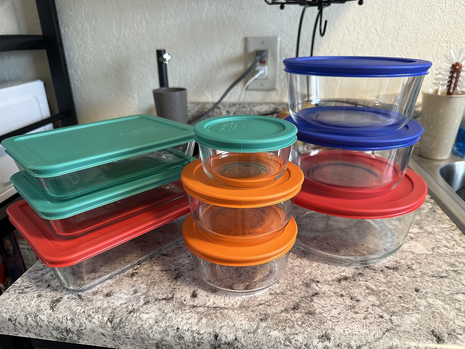 $9/mo - Finance Pyrex Meal Prep Simply Store Glass Rectangular and ...