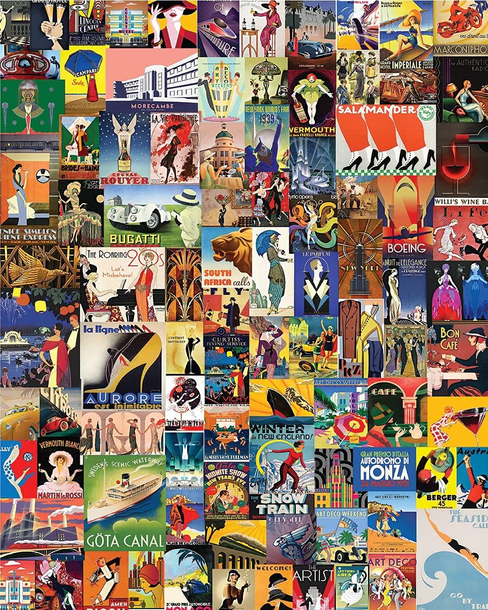 Amazon.com: Springbok's 1000 Piece Jigsaw Puzzle Delightful Deco - Made ...