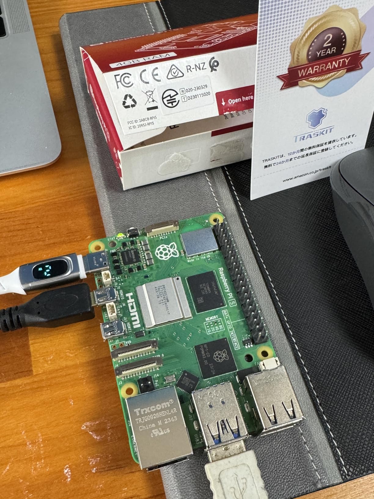 Amazon.co.jp: Raspberry Pi 5 4GB Raspberry Pi 5 / Japanese Technology Compliant : Computers