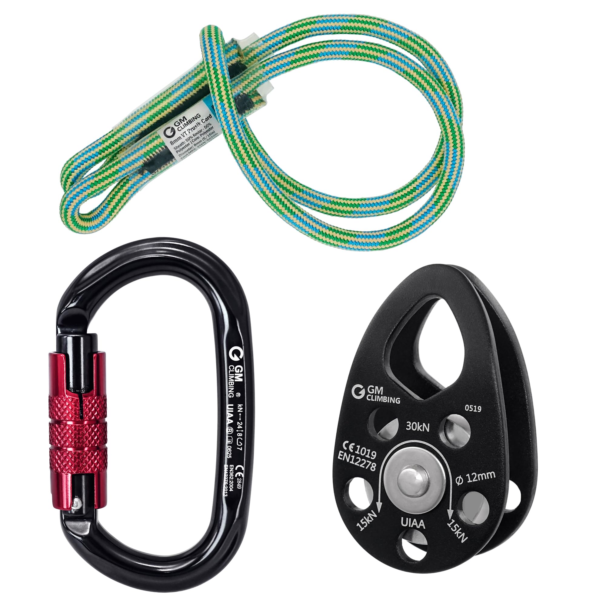 Amazon | GM CLIMBING CE UIAA 認証 ヒッチ スラックテンディング