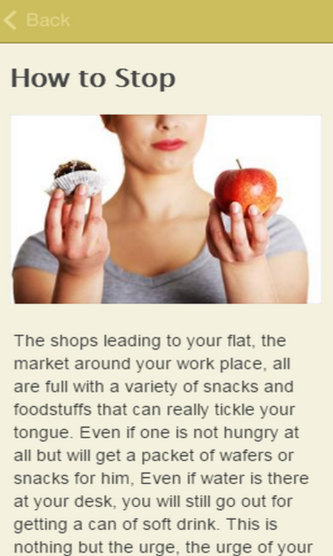 How To Stop Food Cravings - App on the Amazon Appstore