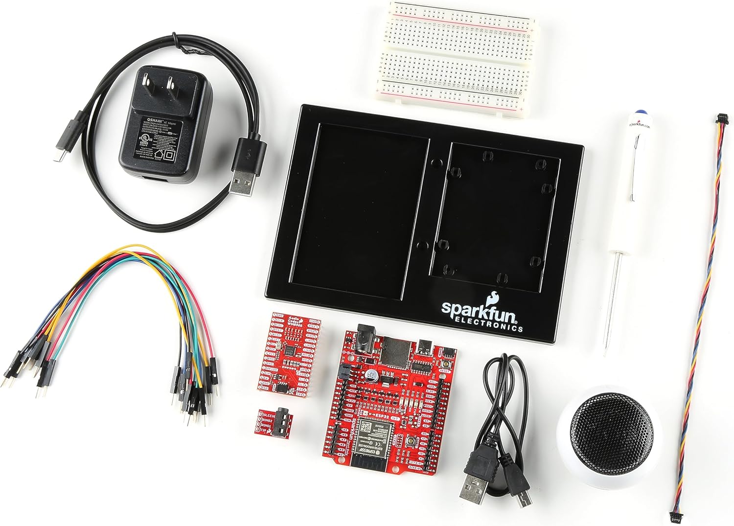 Amazon.com: SparkFun Qwiic Wireless Speaker Kit IoT RedBoard - ESP32 ...