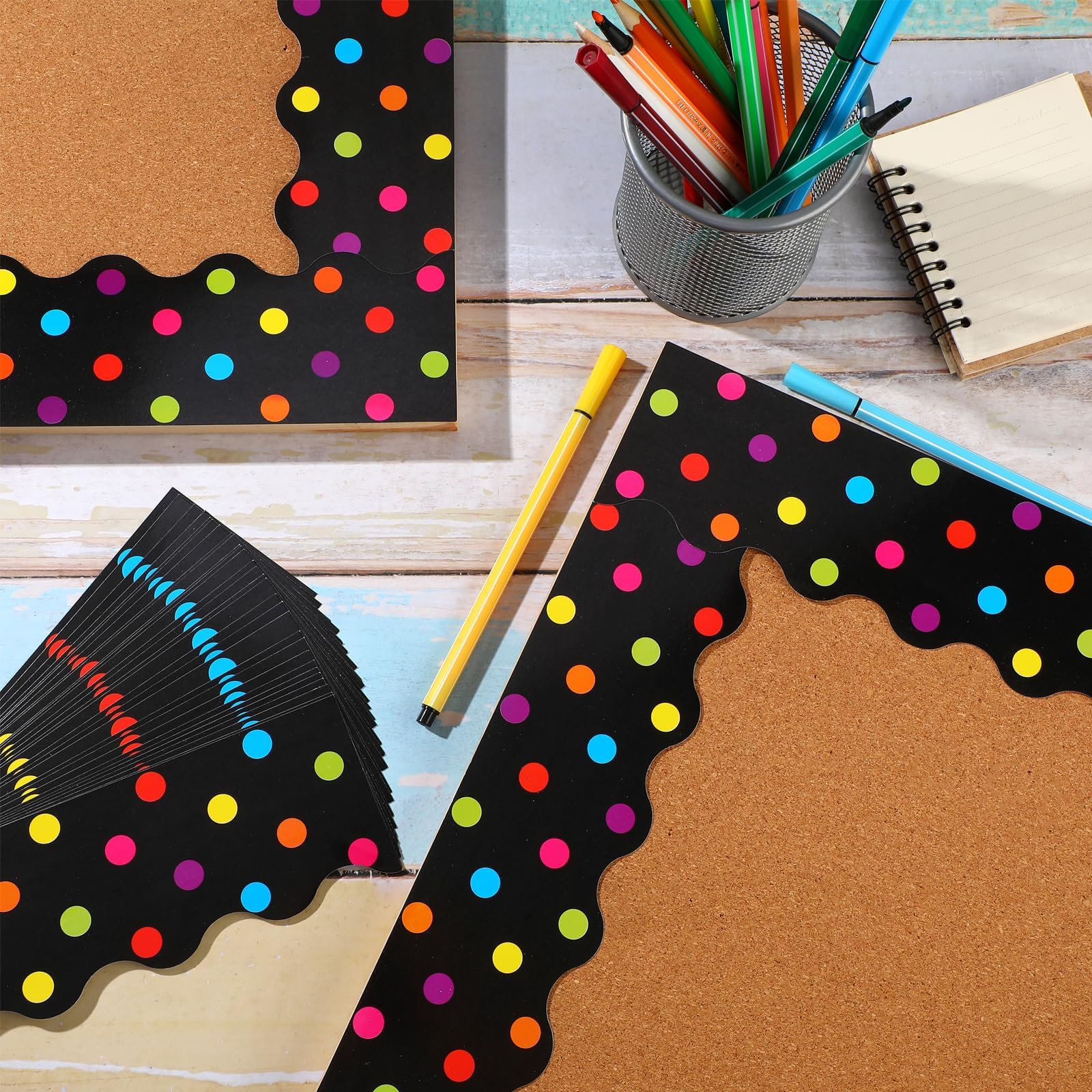 Colorful Dots Border Border Clipart Set 66 Colorful Page Borders