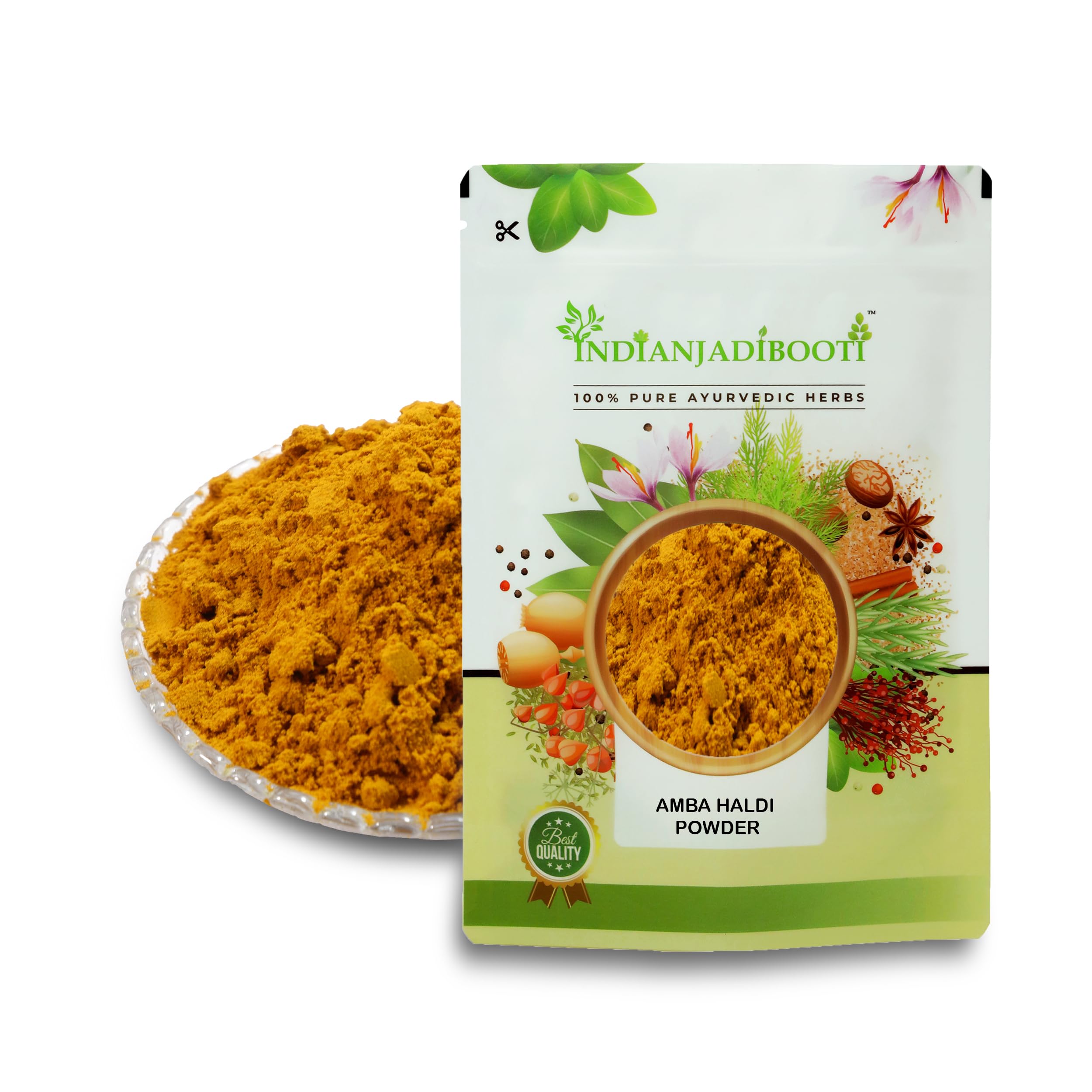 IndianJadiBooti Amba Haldi Powder- Aama Haldi Powder - Kasturi Haldi ...