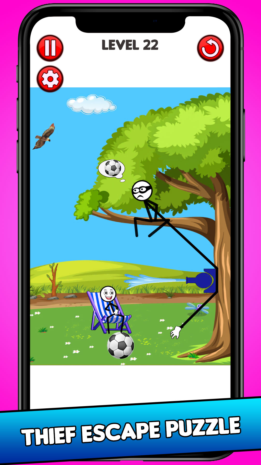 Thief Puzzle Master: Stickman Robber Escape Game-Amazonアプリストアのアプリ