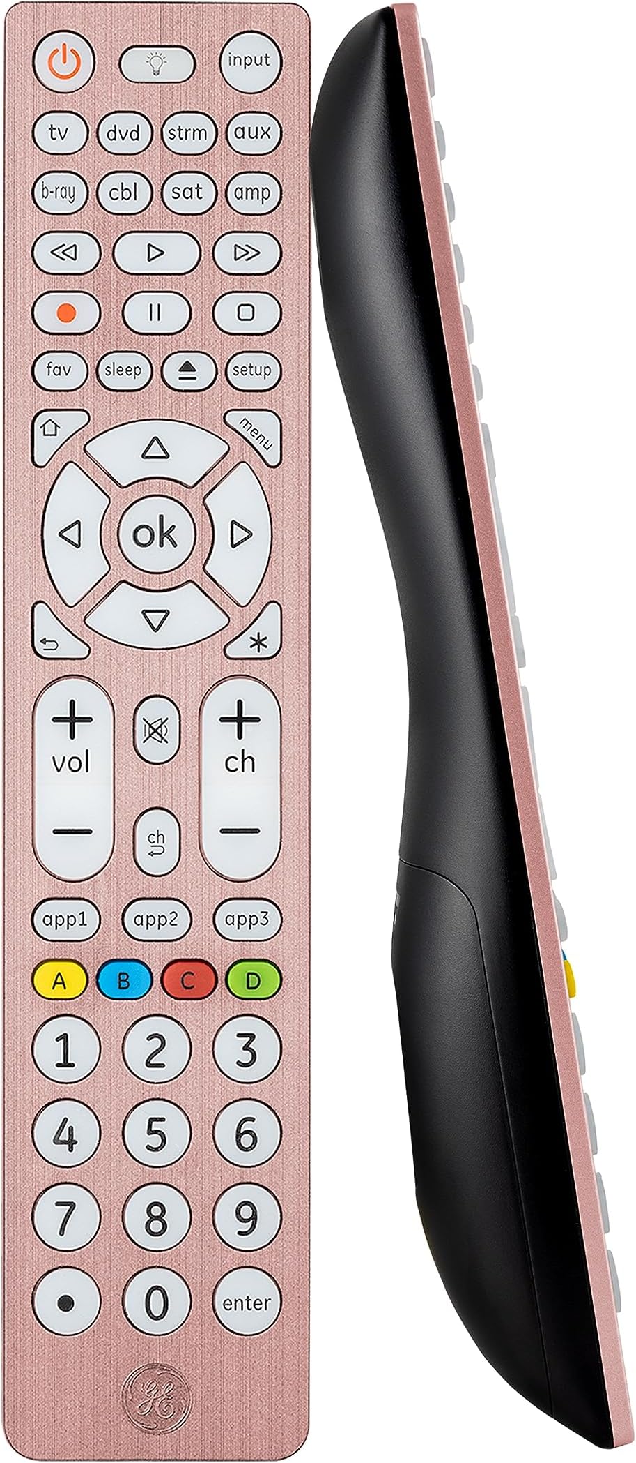 Amazon.com: GE Backlit Buttons Universal Remote Control, Samsung TV ...
