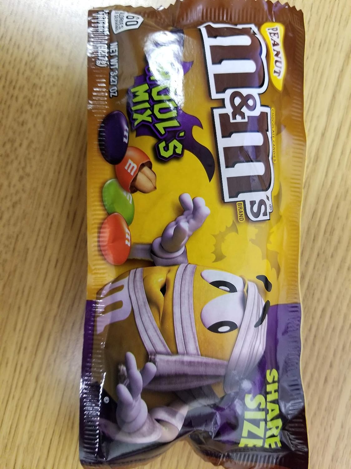 Amazon.com : M&M Chocolate Peanut Ghoul's Mix-Share Size : Grocery ...