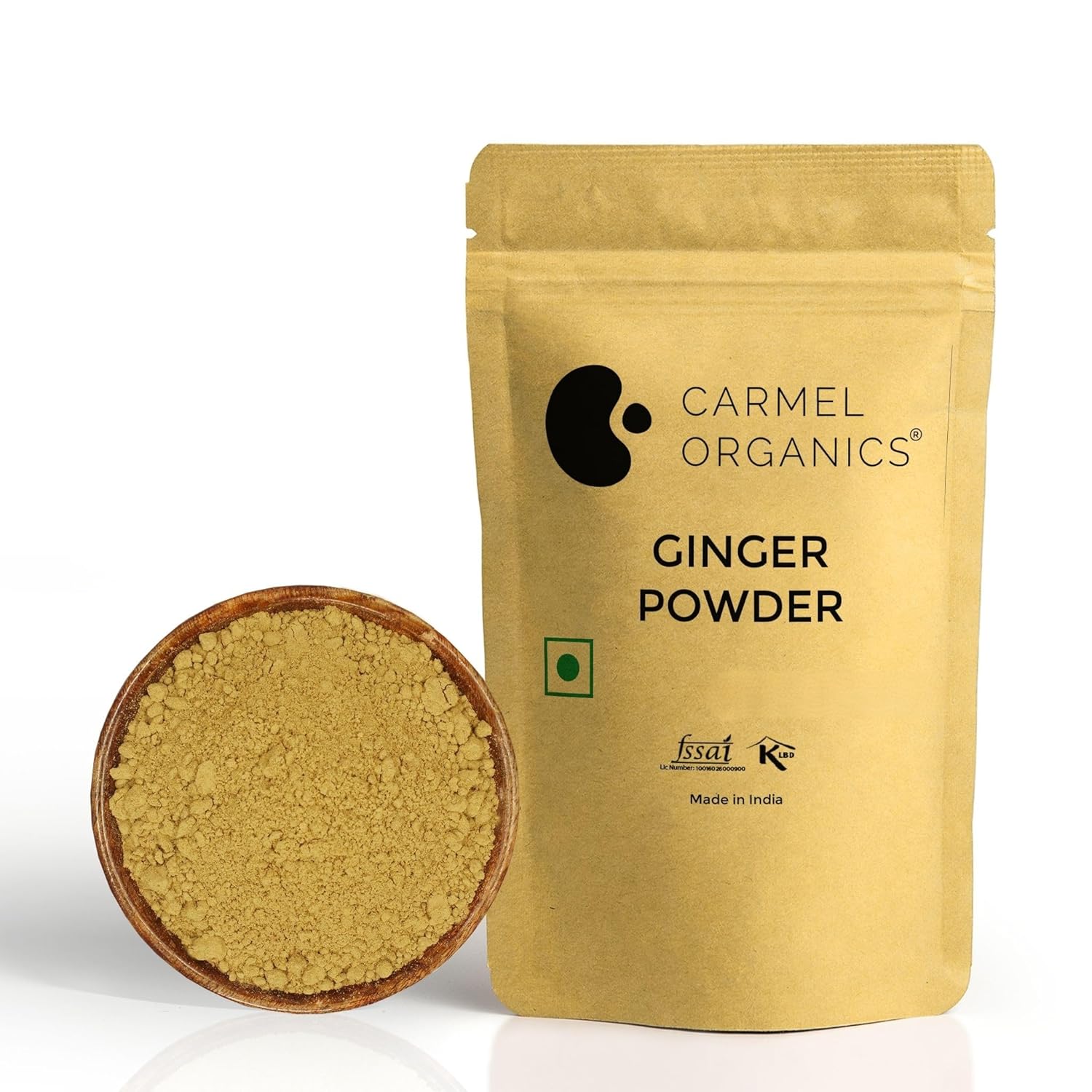 CARMEL ORGANICS Ginger Root Powder (80 Grams)| Zingiber Officinale ...