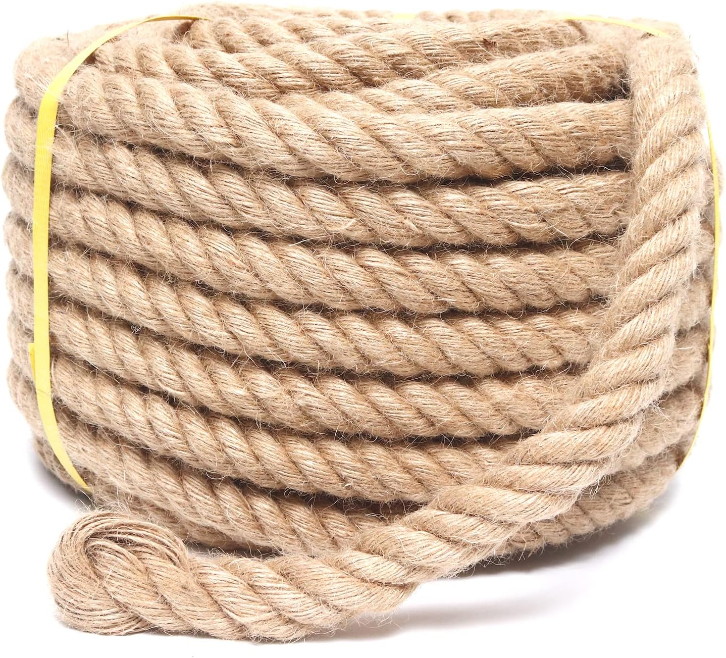 Amazon.com: Natural Hemp Rope Jute Rope (3/4 in * 50 ft) Twisted Manila ...