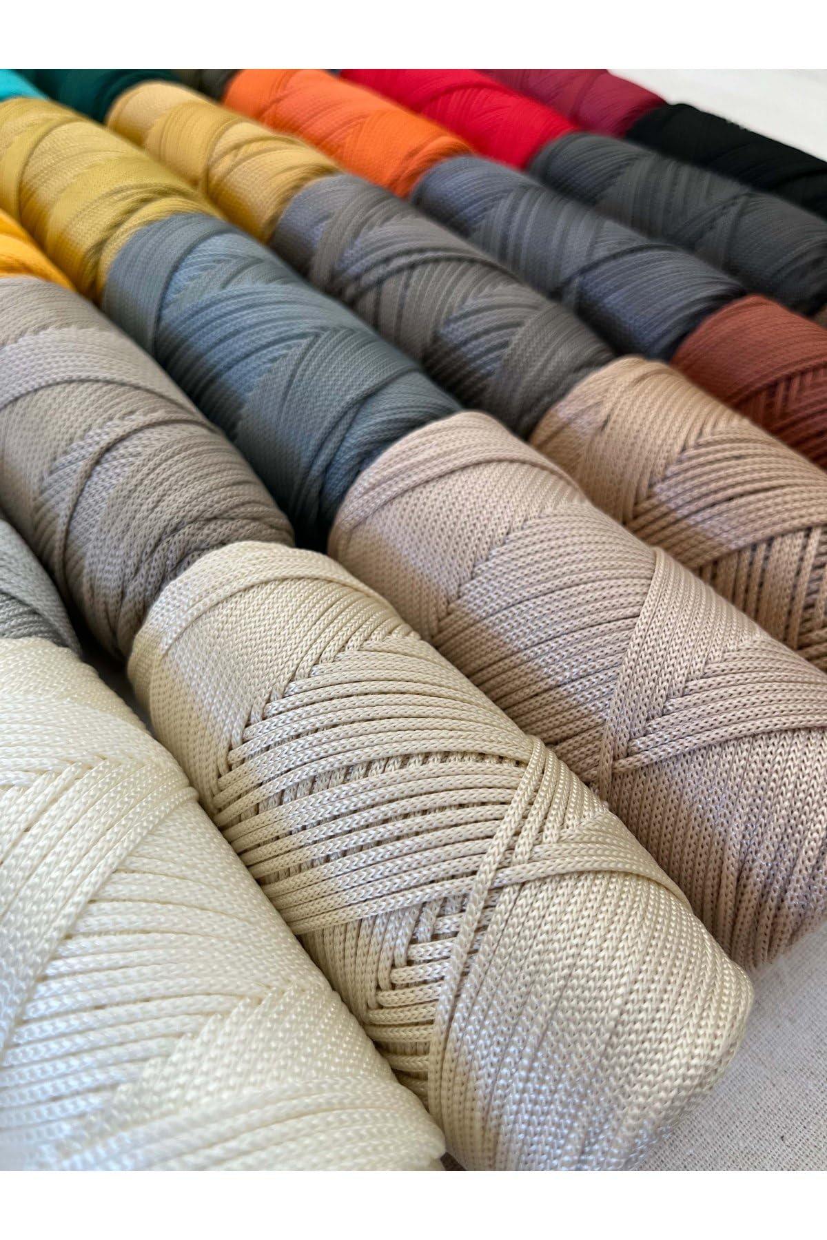 Strand Macrame Yarn 2mm x 115m Premium Polyester Macrame Cord ...