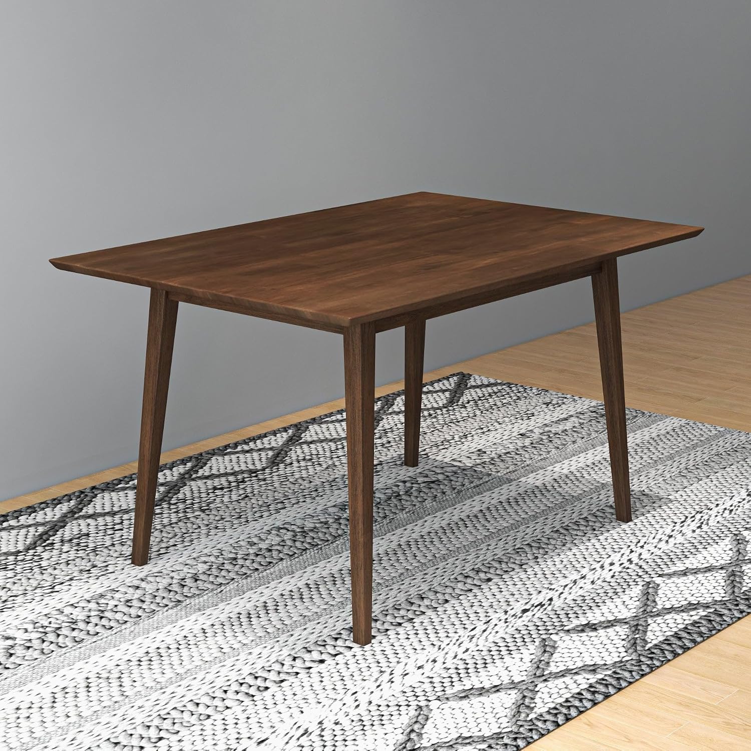 Amazon.com - HKXINANJIAHE Carlos Solid Wood Dining Table - Rustic ...