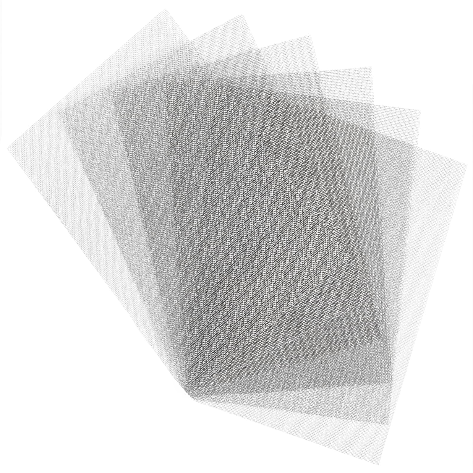 Amazon.com: Ekrnlyi 6 Pack 12×8 Inch Wire Mesh Screen, 20 Mesh 304 ...