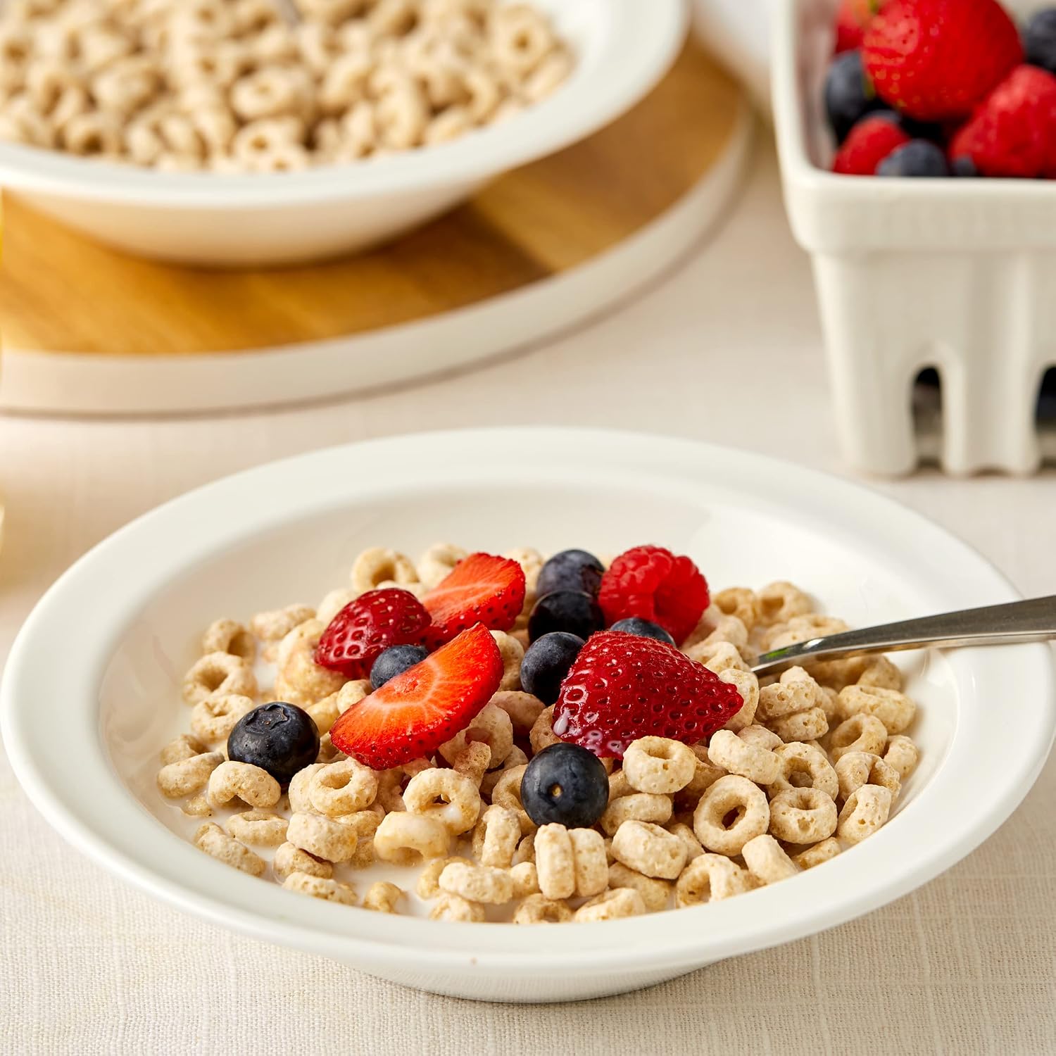 Cereal de desayuno Cheerios esmerilado con avena sin gluten 184 onzas ...