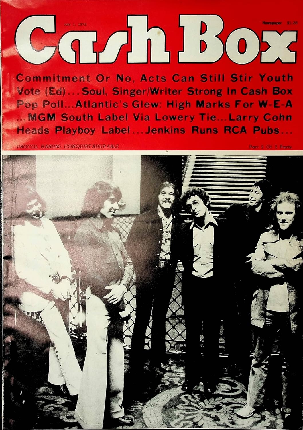 Cash Box Magazine July 1 1972 Sim & Garfunkel Peter Paul Mary Elaine ...