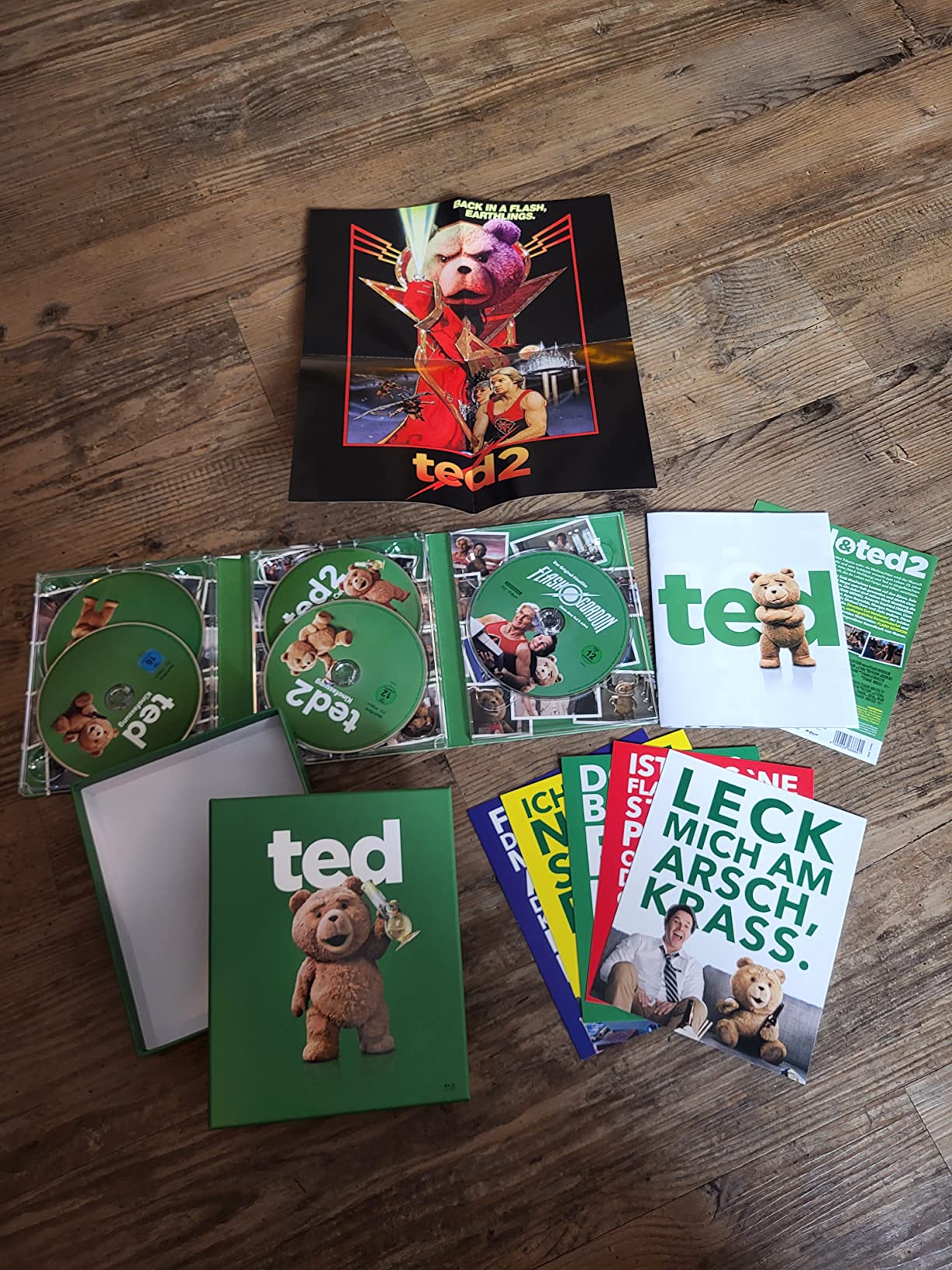 Ted 1+2 Collection (inkl. Flash Gordon) (5 Blu-rays): Amazon.de ...