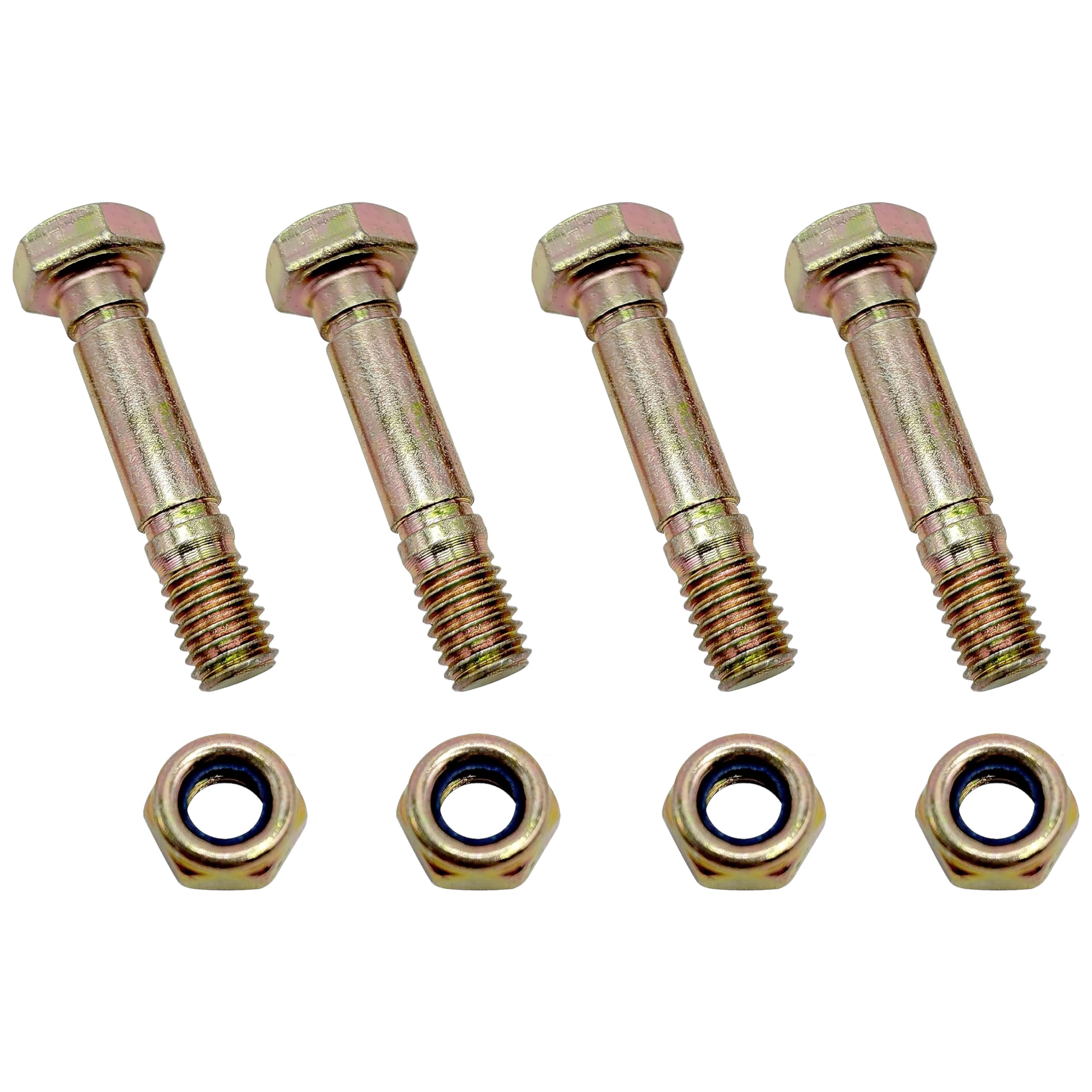 Amazon.com: KWEOTUGO 4 Pack 52100100 Snow Blower Shear Bolt and Nuts ...