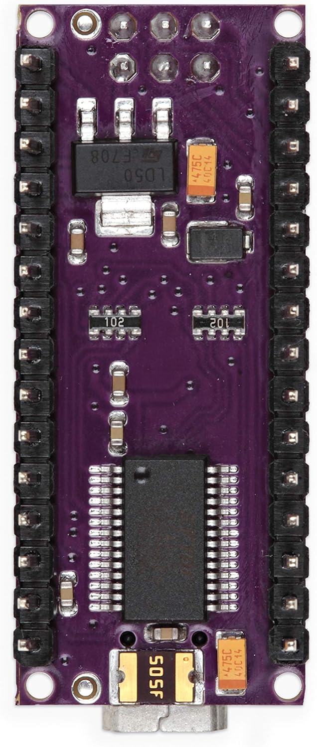 Buy Whats Next? Purple Microcontroller board based on the ATmega328 ...