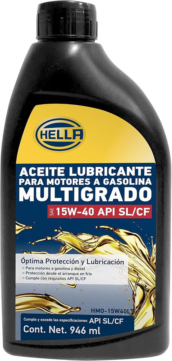 Hella Aceite Para Motor A Gasolina 15W40, 358277041, HMO-15W40LT ...