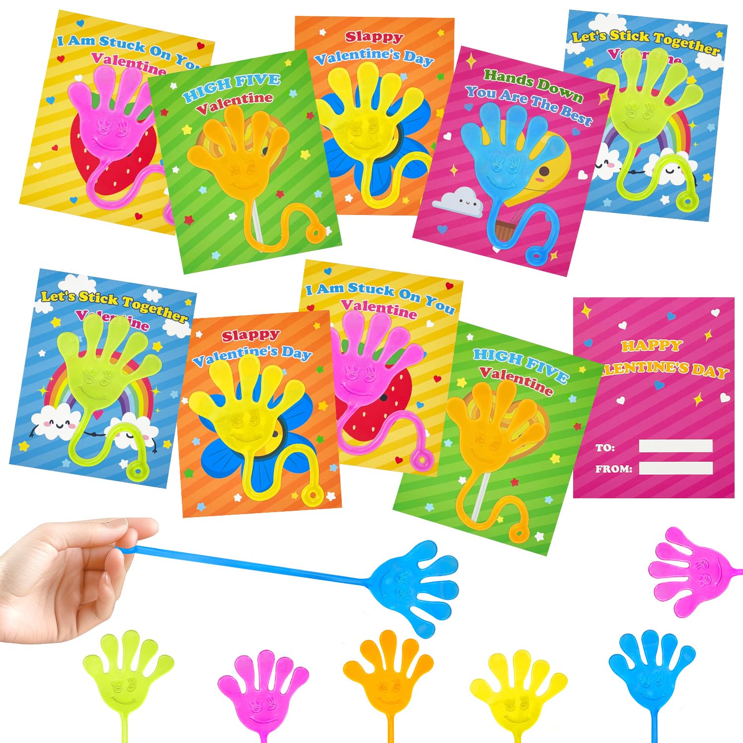 Amazon.com: Preschool Valentines Gifts for Kids Class 28 Pack ...