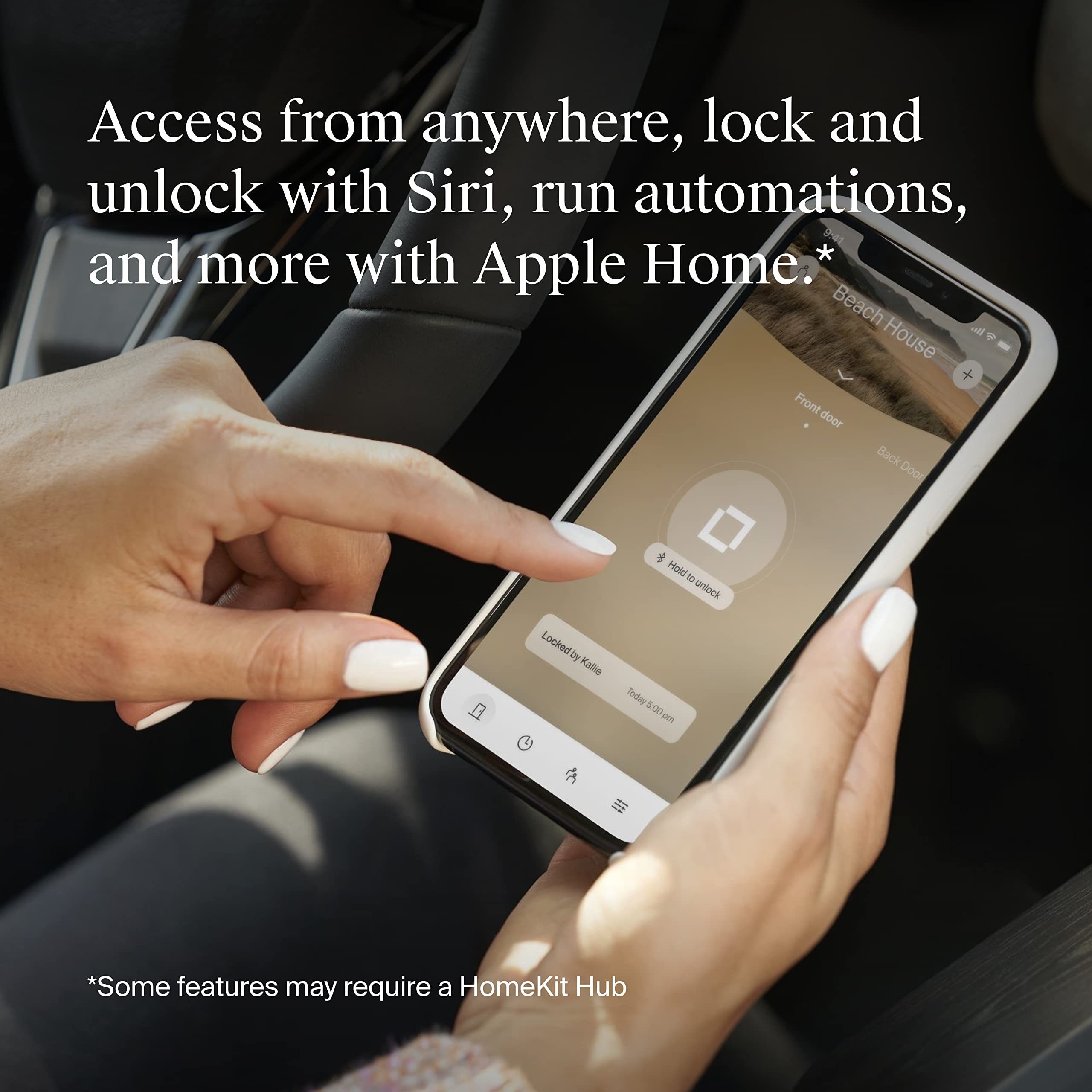 Level Home Inc. Level Lock Smart Lock Touch Edition - Smart Deadbolt ...