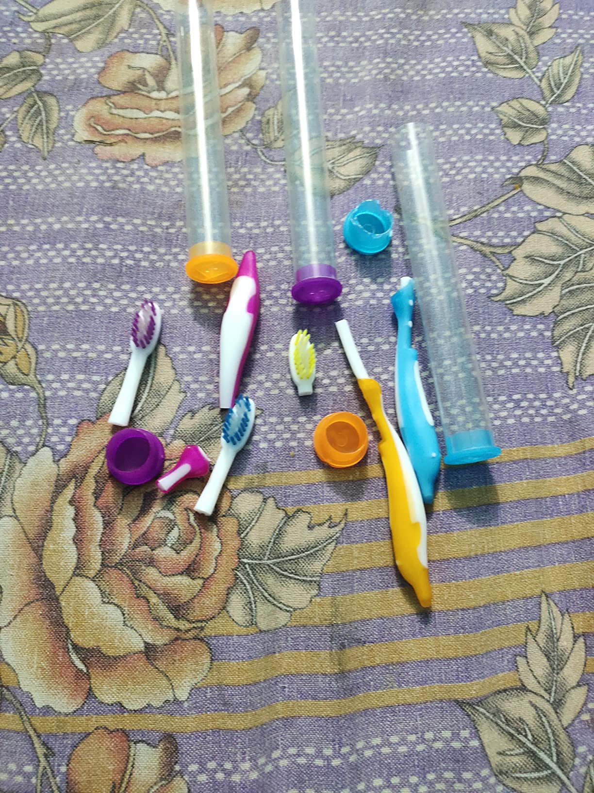 Lotus Flex Kids Soft Toothbrush With Free Hygienic Cap - Pack of 3 ...