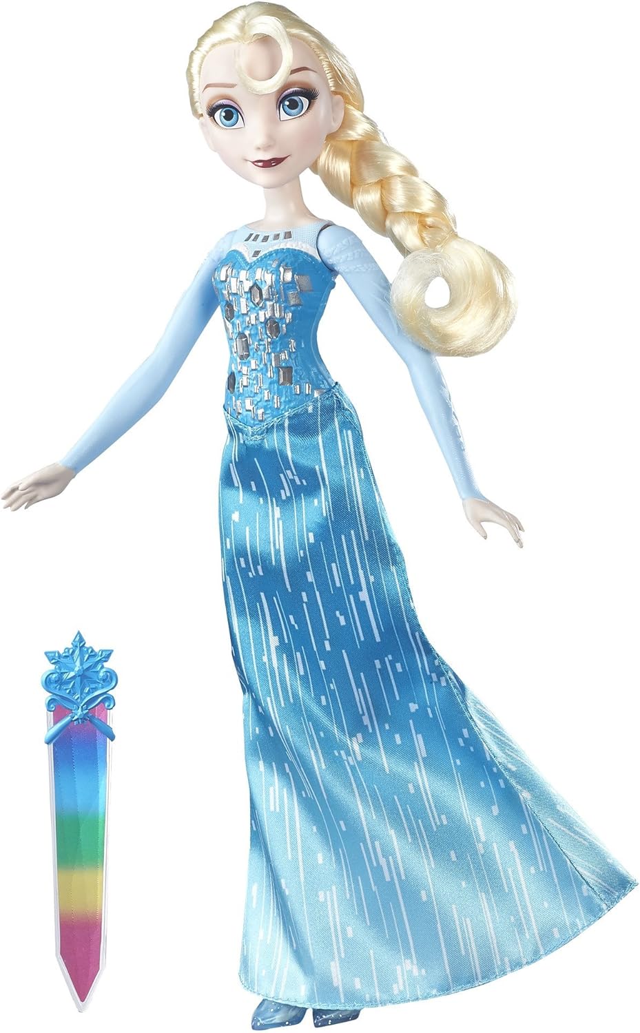 Amazon.com: Disney Frozen Glow Gem Elsa Fashion Doll : Toys & Games