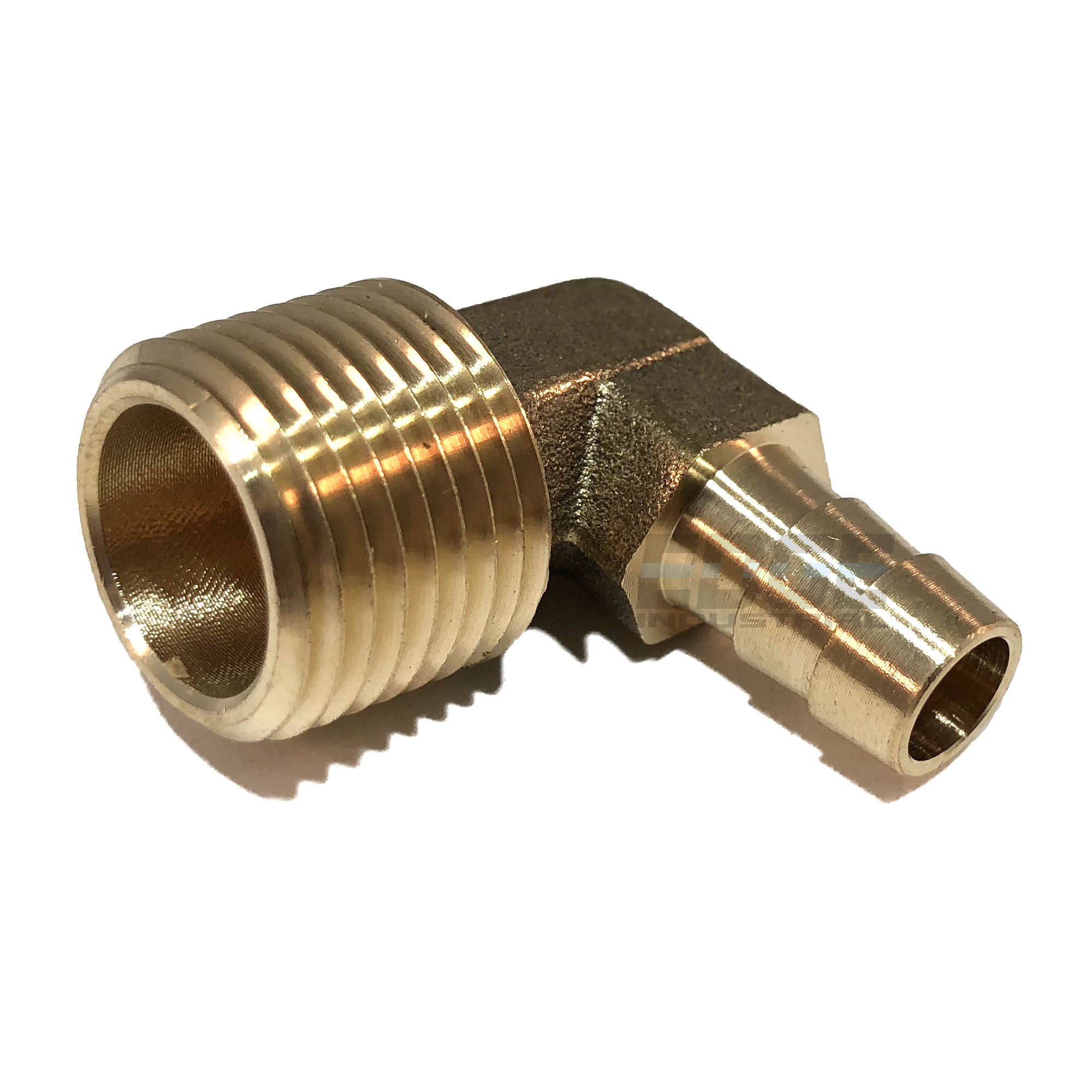 Snapklik.com : EDGE INDUSTRIAL 3/8" Hose ID To 1/2" Male NPT MNPT 90 ...